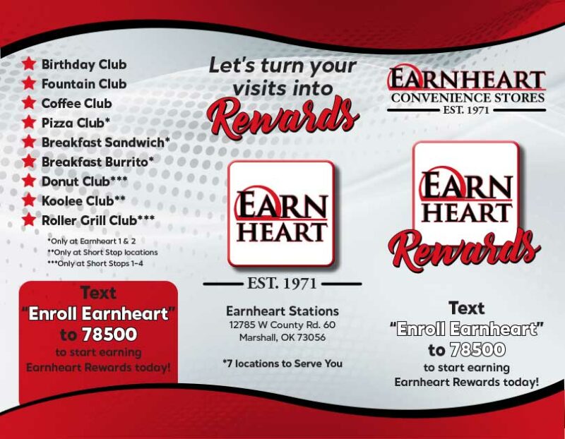 Earnheart Stations - Order Classic Foods & Pizza for To Go